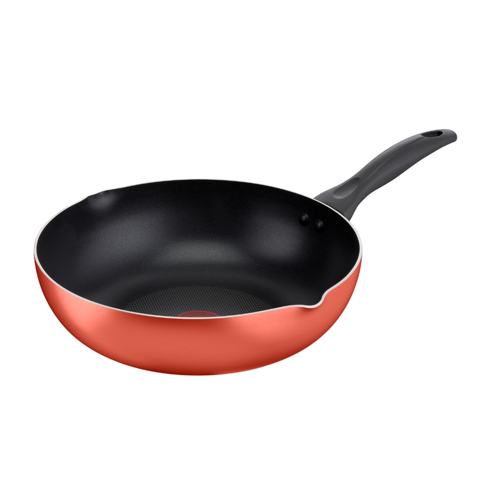 【Tefal 特福】Rosy系列不沾深平鍋(28cm-不含鍋蓋/B4679695) - 全聯全電商