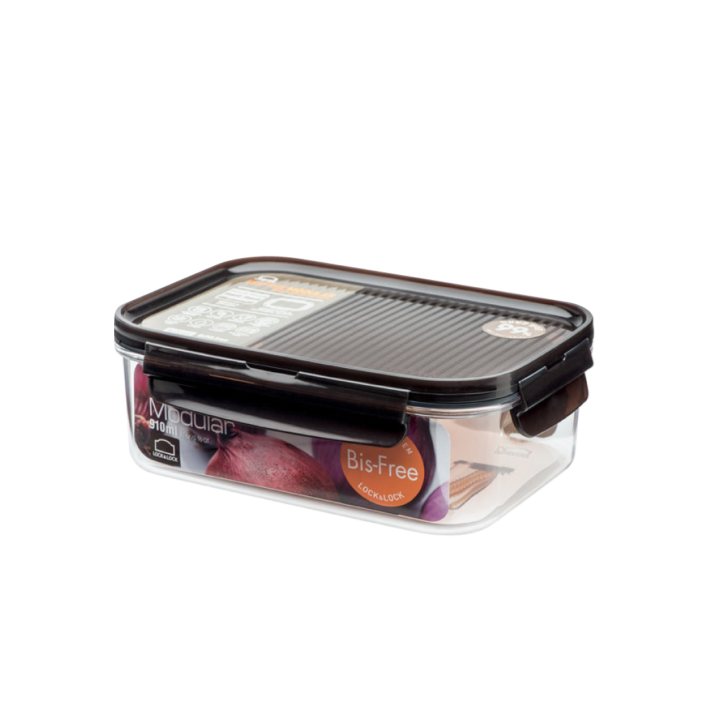 【LocknLock 樂扣樂扣】SFREE積木晶透保鮮盒(910ml) - 全聯線上購-隔日達平台