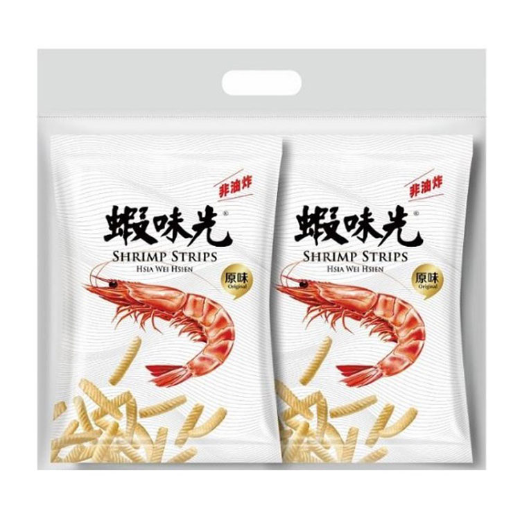 【蝦味先】原味量販包60g4入 全聯全電商 