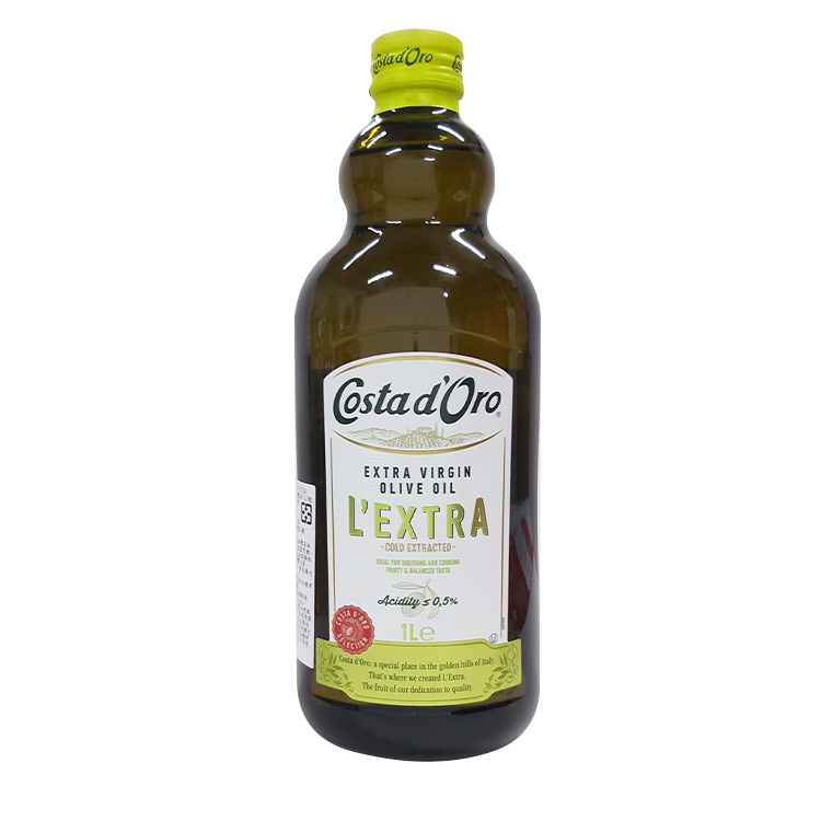 【COSTAD’ORO】冷壓初榨橄欖油1L/瓶(.) - 全聯全電商