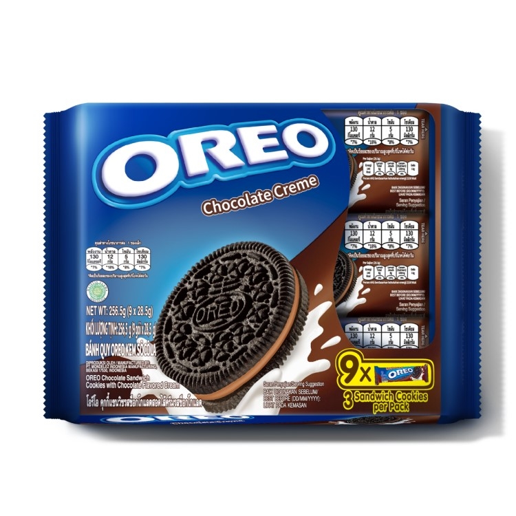 【OREO 奧利奧】巧克力夾心隨手包(248.4g) - 全聯全電商