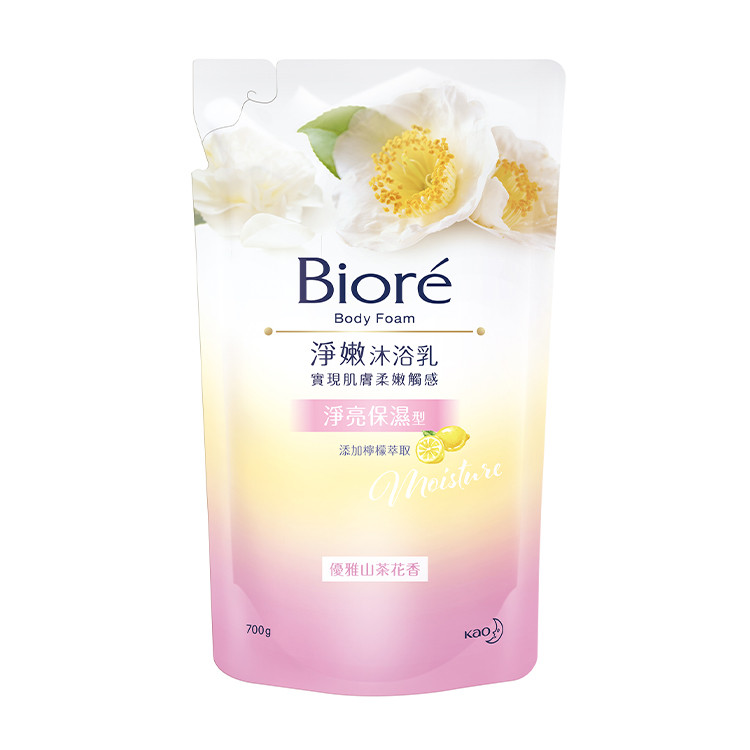 【Biore】Biore淨嫩沐浴乳 優雅山茶花香 700g(700g) - 全聯全電商
