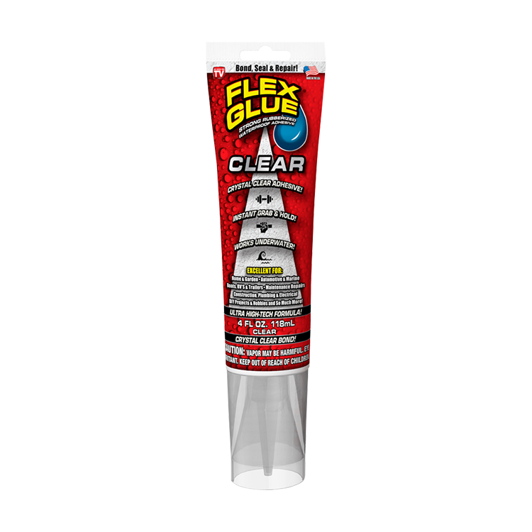 【FLEXSEAL】美國FLEX GLUE大力固化膠(透明色/118ml) - 全聯全電商
