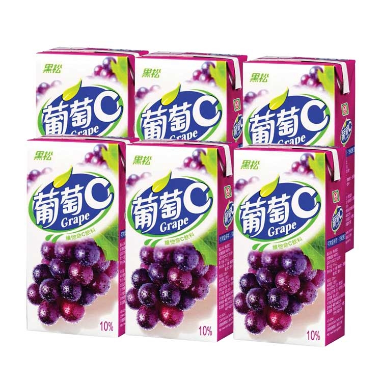 【黑松】葡萄C(300ml*6入) - 全聯全電商