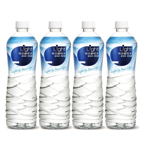 【悅氏】Light鹼性水(720ml*4入) - 全聯全電商