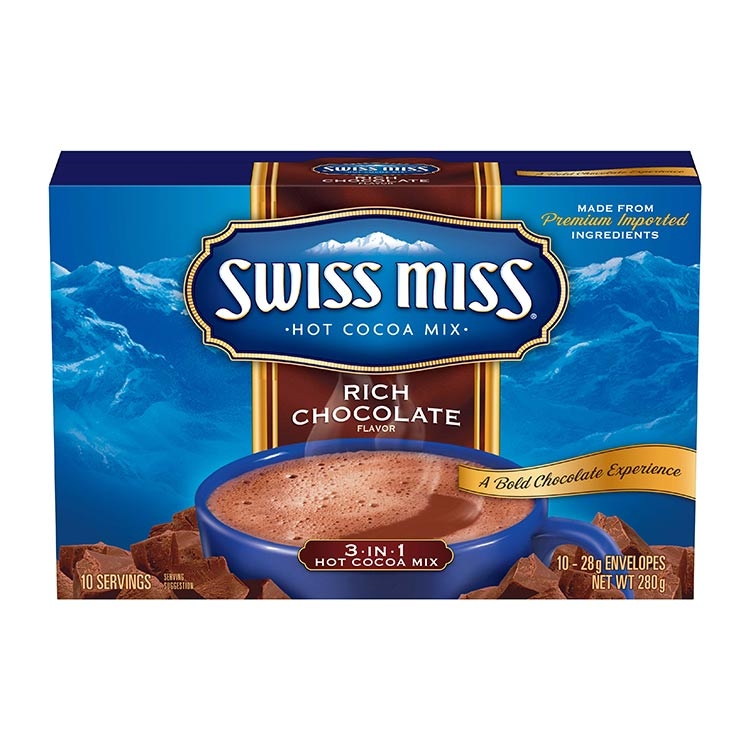 【SWISS MISS】熱可可粉(牛奶巧克力) 28克*10包 - 全聯線上購-隔日達平台
