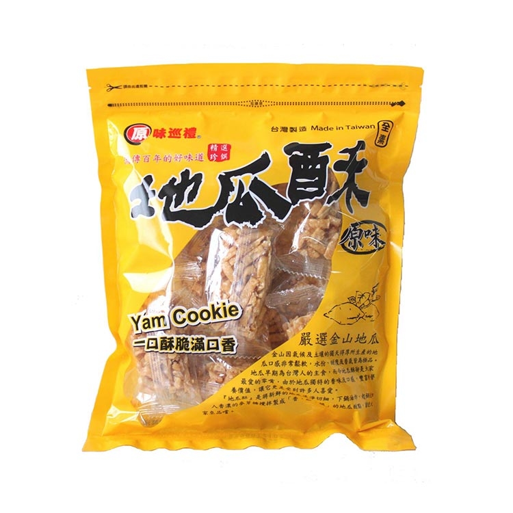 【原味巡禮】原味地瓜酥 210g/包 - 全聯線上購-隔日達平台