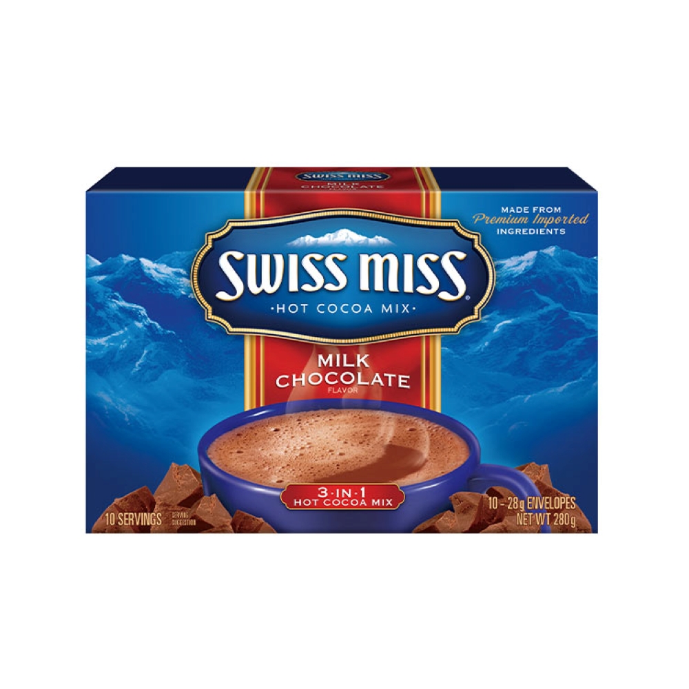 【SWISS MISS】熱可可粉(牛奶巧克力) 28克*10包 - 全聯線上購-隔日達平台