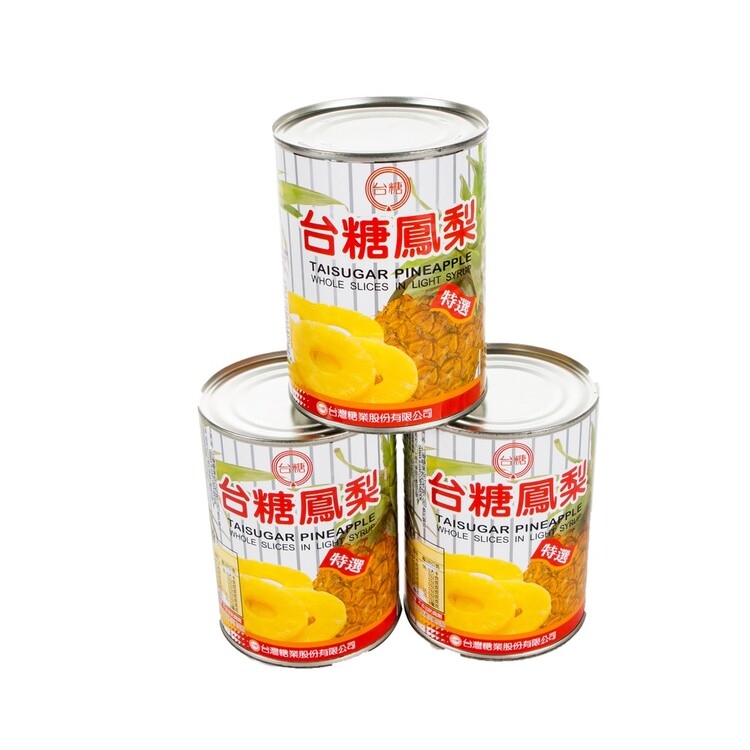 【台糖】特選鳳梨罐頭(565g*3入) - 全聯全電商