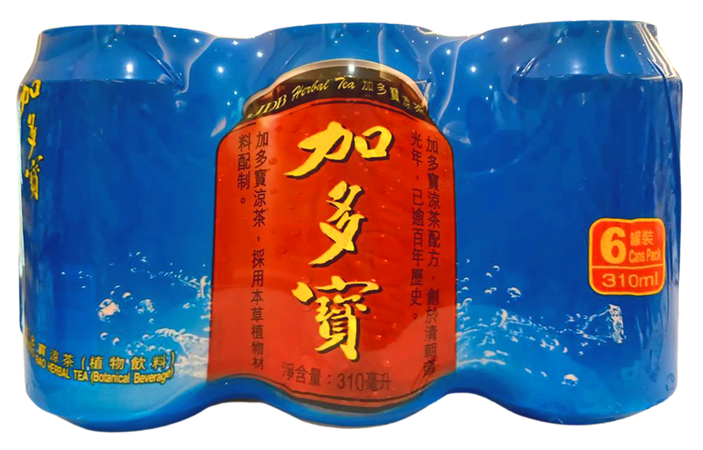 【崇德發】加多寶涼茶310ml*6 - 全聯線上購-隔日達平台