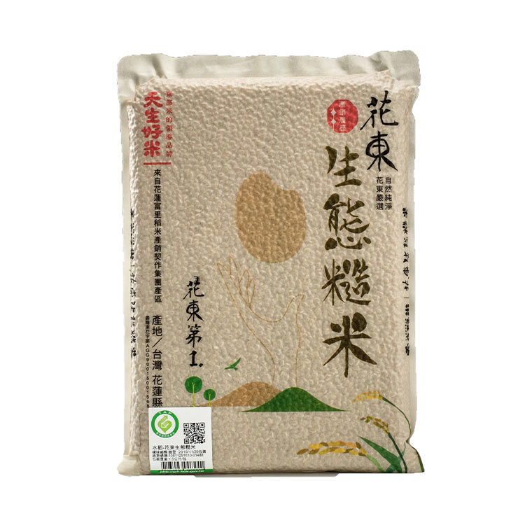 【天生好米】產銷履歷花東生態糙米(1.5kg/CNS一等) - 全聯全電商