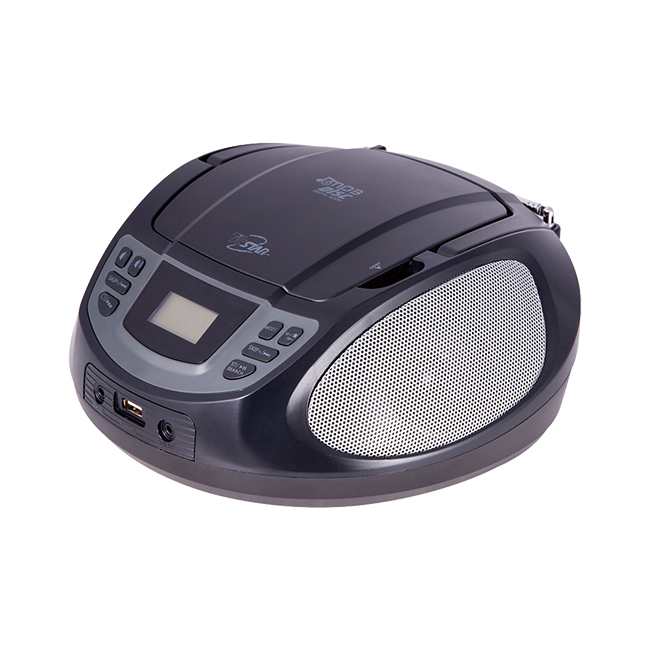 【TCSTAR】手提CD/MP4/USB播放機(TCS1540BK) - 全聯全電商