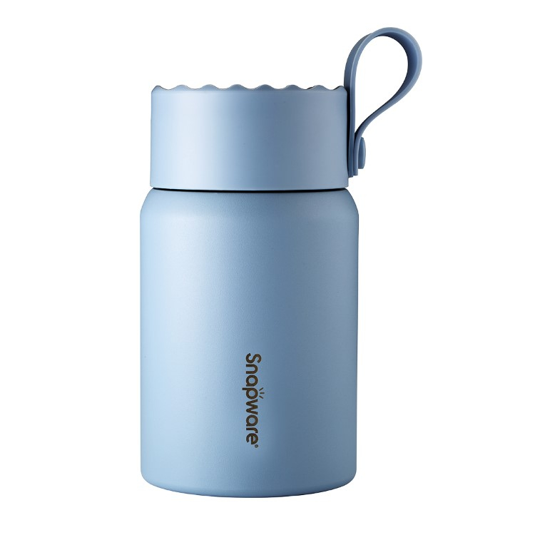 【Snapware 康寧】陶瓷304不銹鋼真空燜燒罐(830ml-藍色) - 全聯全電商