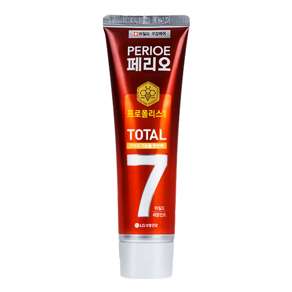 【PERIOE 倍麗兒】7效蜂膠牙膏-青檸紅(120g) - 全聯全電商