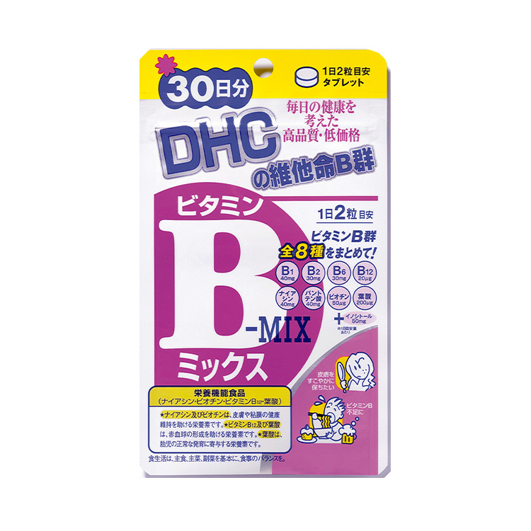 【DHC】維他命B群(30日分,60粒入) - 全聯全電商