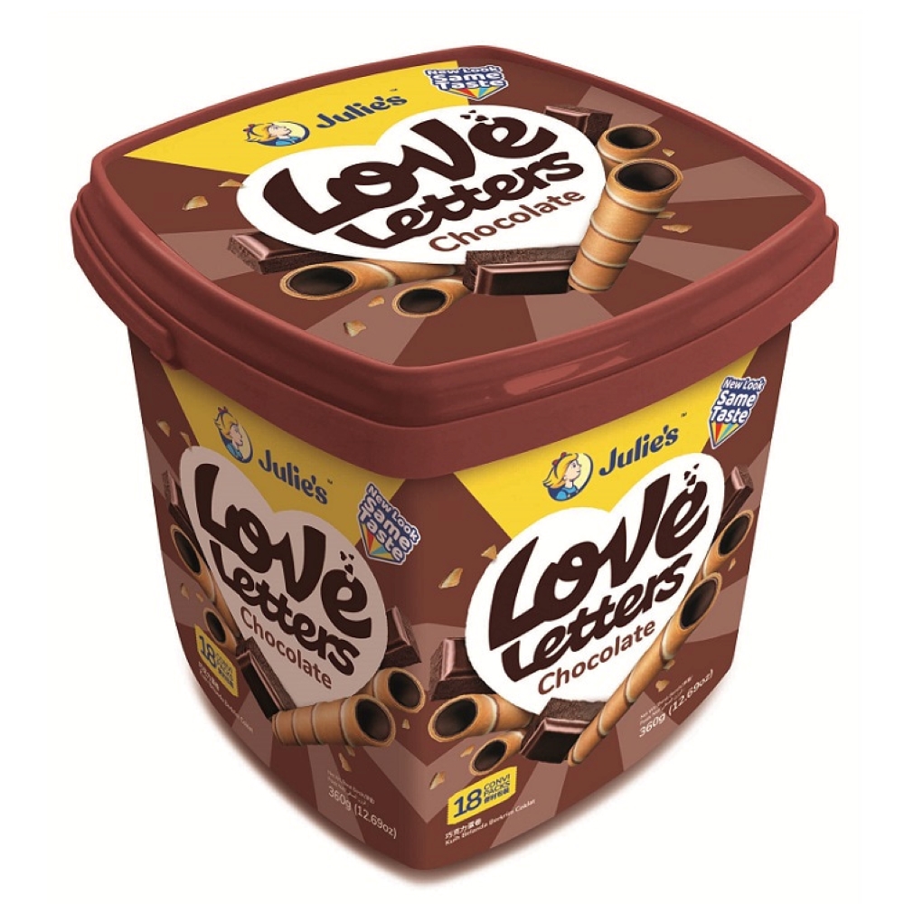 【Julies 茱蒂絲】巧克力味威化捲(360g) - 全聯全電商
