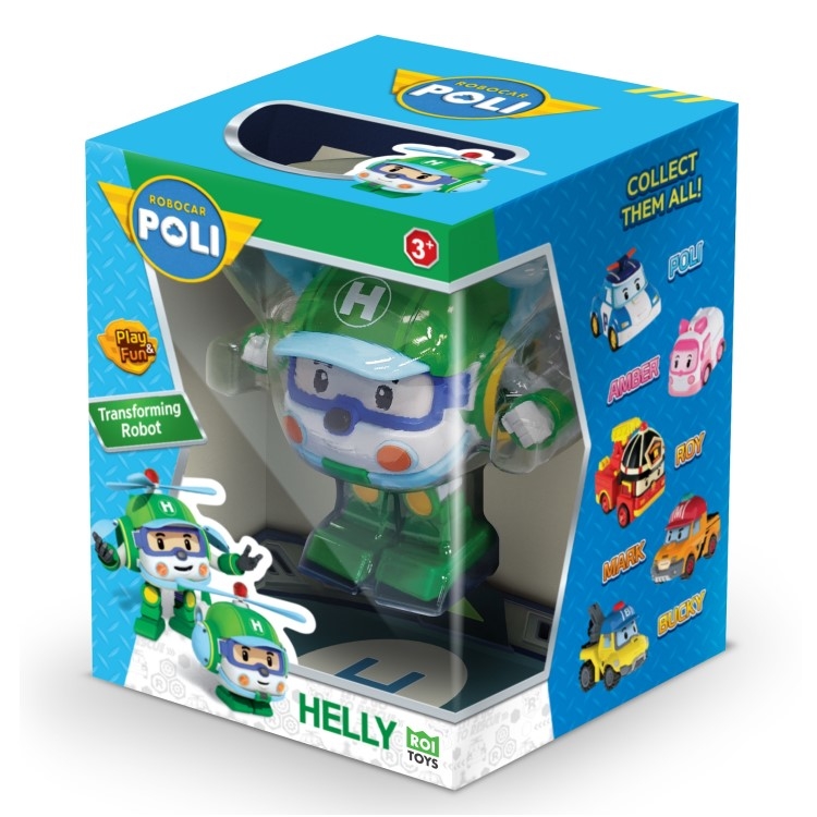 【POLI】新4吋變形赫利(12.7*12.7*17.1cm) - 全聯 全電商