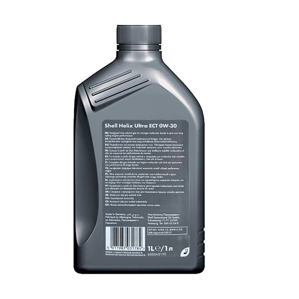 【SHELL 殼牌】Shell Helix ULTRA ECT C3 0W-30(1L) - 全聯全電商