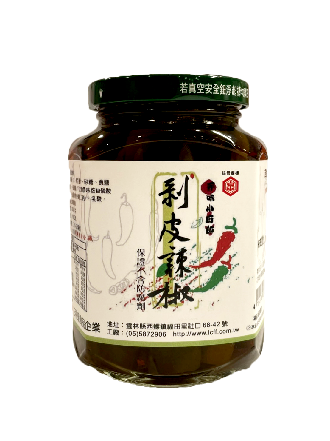 【三和泉】剝皮辣椒(390g) - 全聯全電商