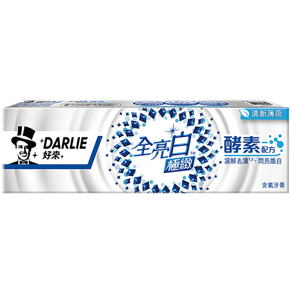 【DARLIE 好來】全亮白極緻酵素牙膏-清爽薄荷(120g) - 全聯全電商