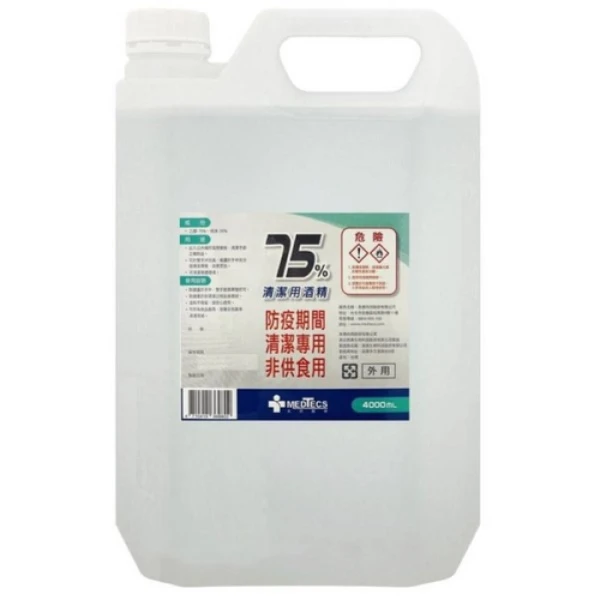 【醫強】75%酒精液(4000ml) - 全聯全電商