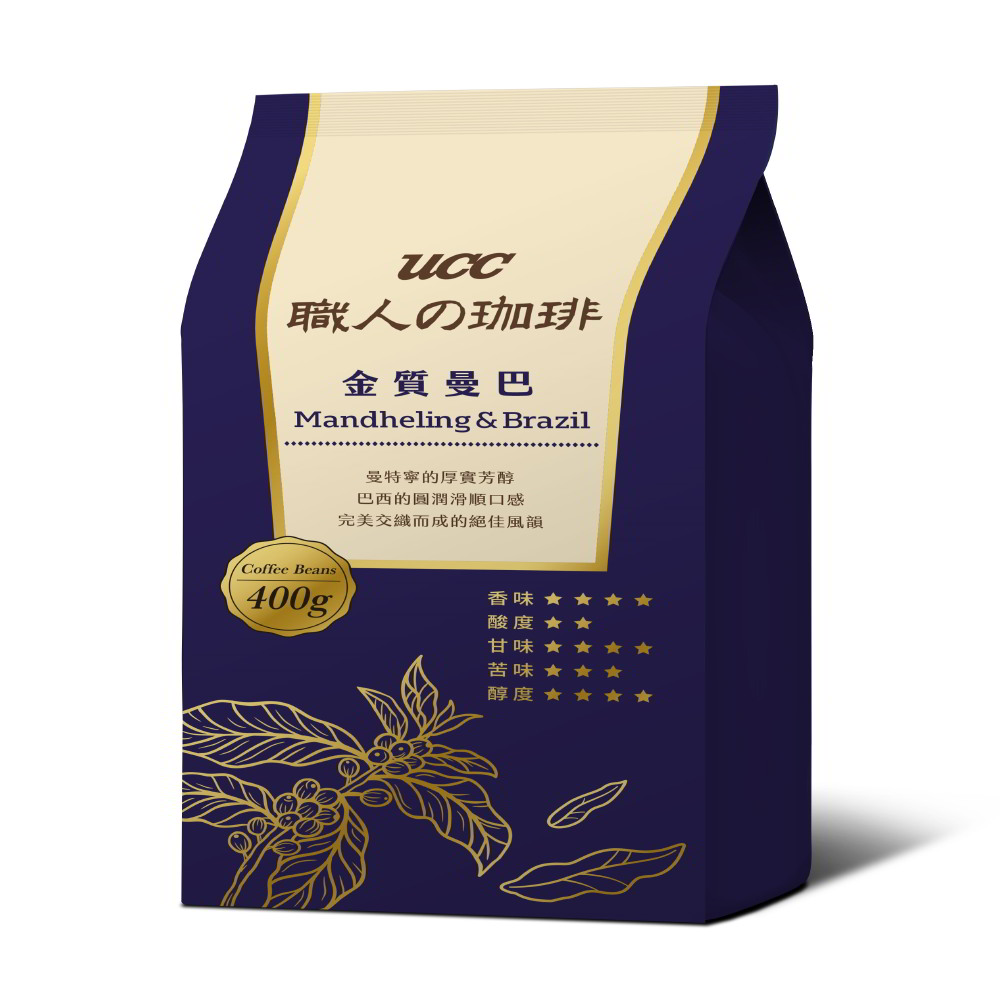 【UCC】職人珈琲-金質曼巴(400g) - 全聯全電商