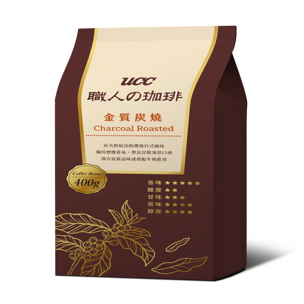 【UCC】職人珈琲-金質炭燒(400g) - 全聯全電商