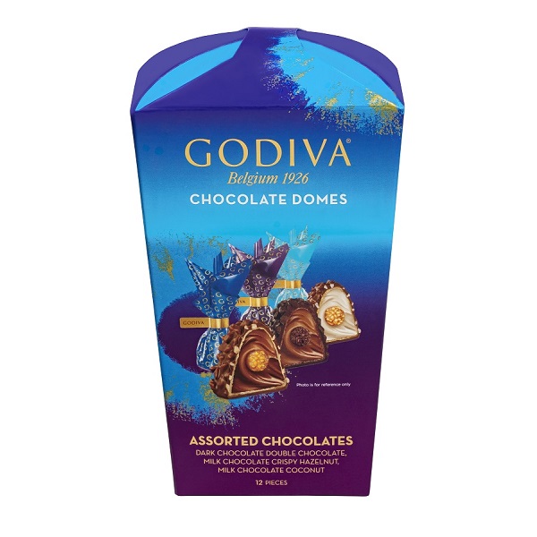 【GODIVA】GODIVA 臻粹綜合巧克力禮盒12顆裝(120g/盒) - 全聯線上購-隔日達平台