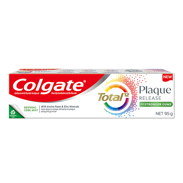 【Colgate 高露潔】全效抗牙菌斑舒心沁涼牙膏(95g) - 全聯全電商