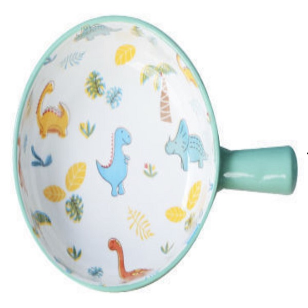 【KIYODO】恐龍9吋手柄碗(1入) - 全聯全電商