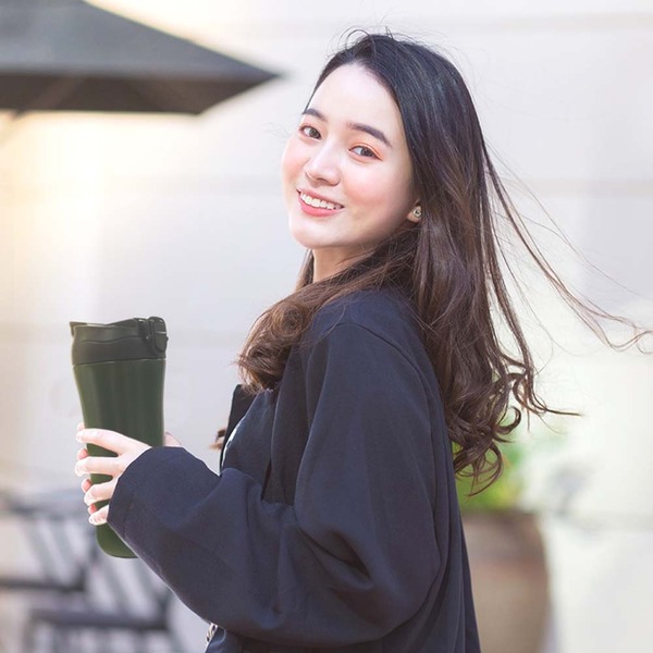 【FUJI-GRACE 富士雅麗】陶瓷吸管直飲雙飲杯(600ml-綠色) - 全聯全電商