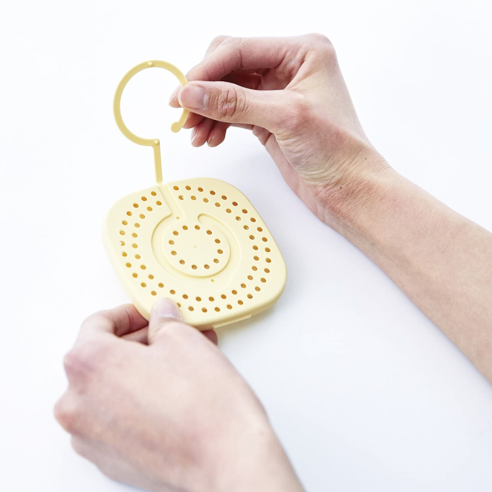 【日本COGIT】日本製 BIO境內版 可貼 可掛浴室 廁所 衛浴 珪藻土 防黴 除臭防霉盒((4盒)) - 全聯全電商