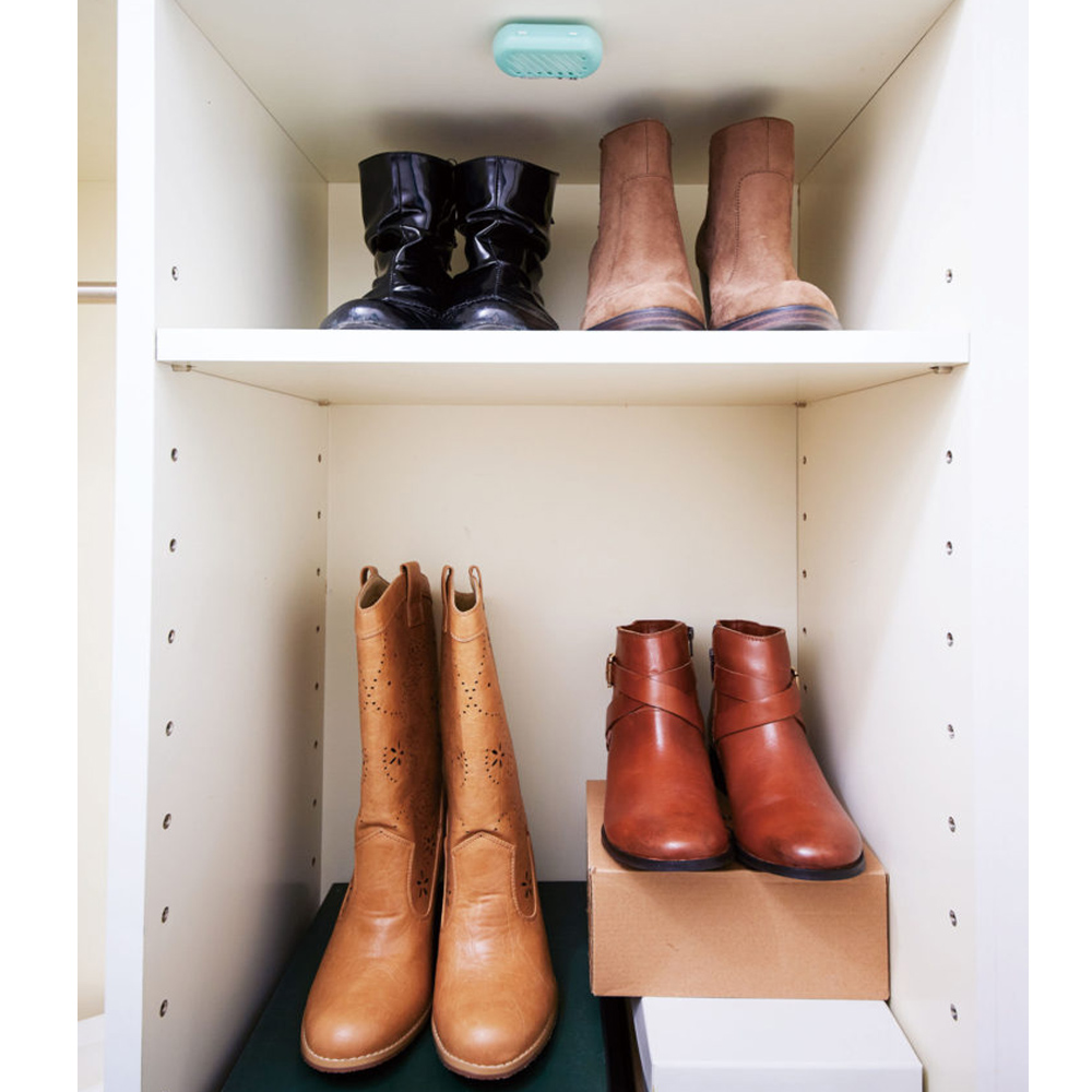 【日本COGIT】日本製 BIO境內版 可貼式鞋櫃 珪藻土 防黴 長效除臭防霉盒((2盒)) - 全聯全電商