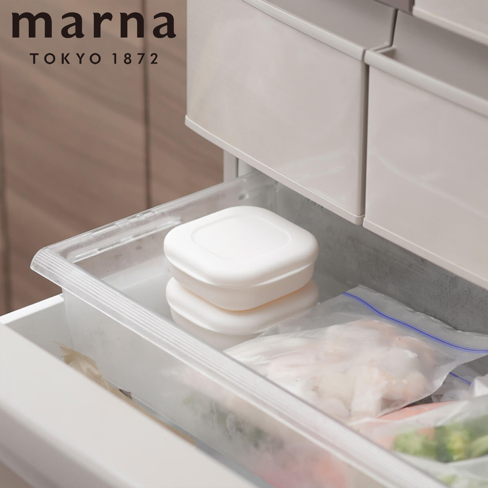 【MARNA】日本極系列冷凍白飯方形保鮮盒-280mL(2入組) - 全聯全電商