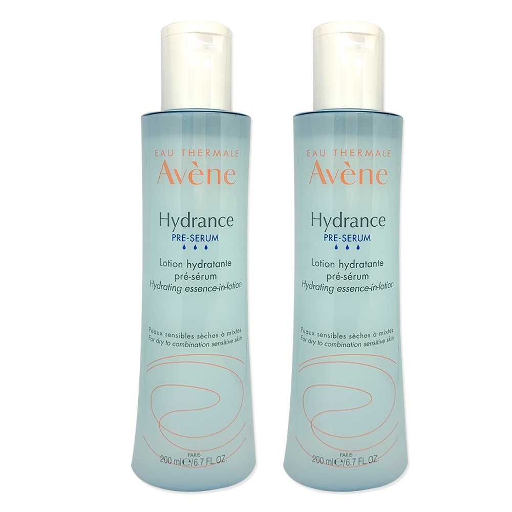 【Avene 雅漾】24H玻尿酸保濕精華露 潤澤型 200ml 2入組(台灣公司貨) - 全聯全電商