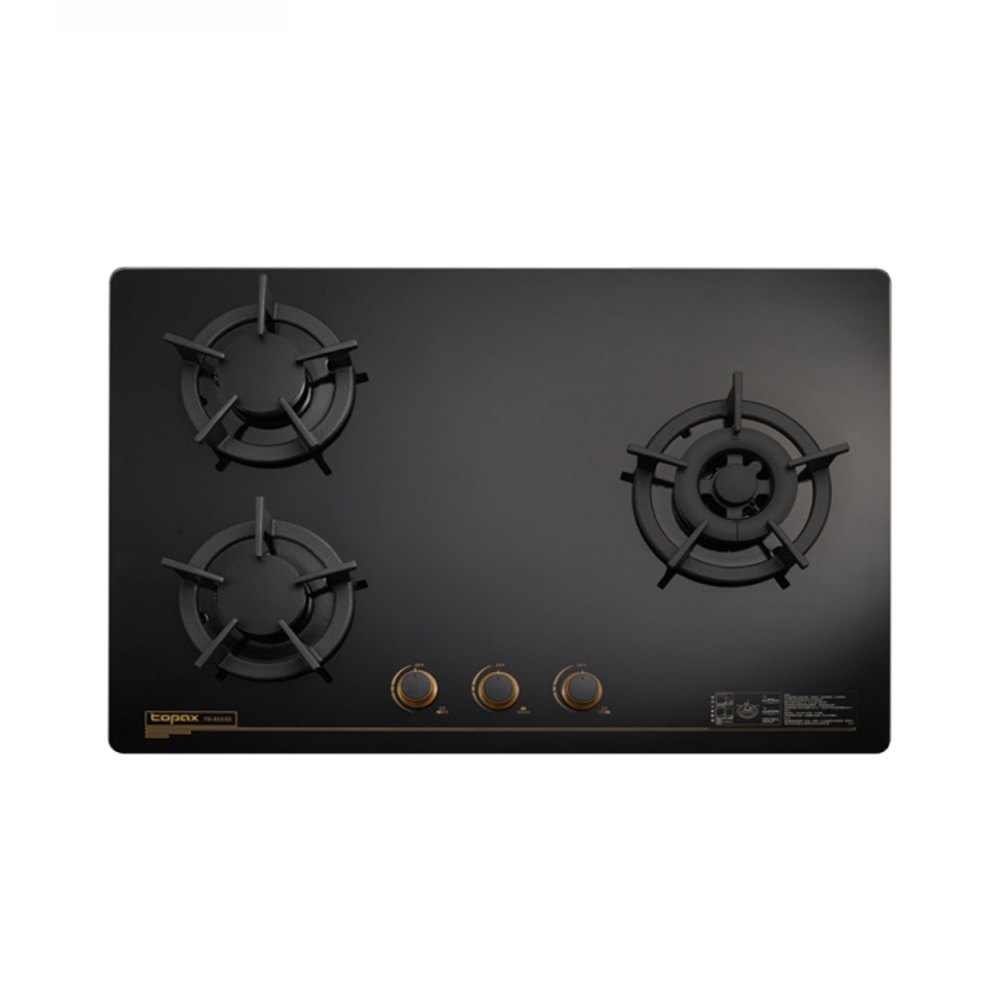 【TOPAX 莊頭北】三口保潔零秒點火黑色玻璃檯面爐TG-8533G(LPG 送基本安裝) - 全聯線上購-隔日達平台
