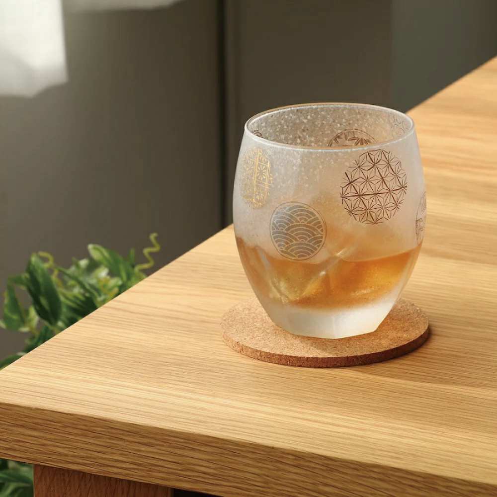 【日本ADERIA】丸紋雙入杯禮盒組(345ml) - 全聯全電商