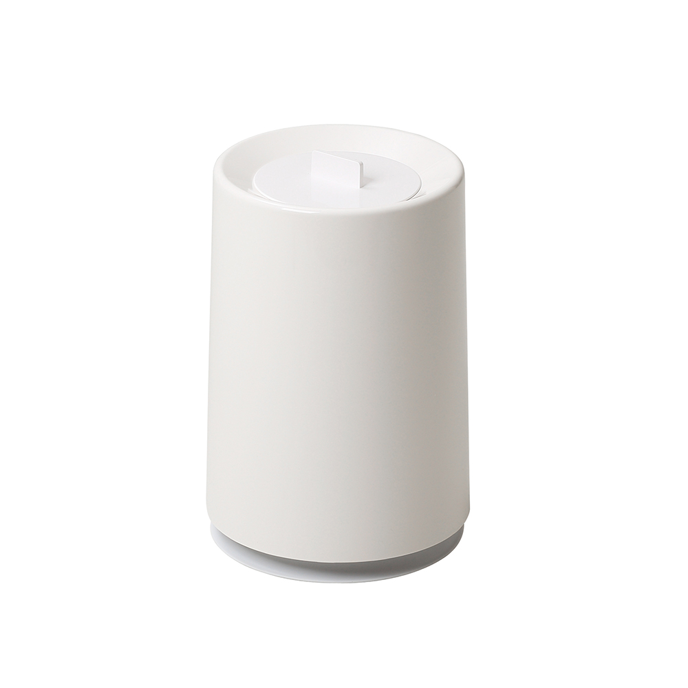 【日本ideaco】摩登圓形家用垃圾桶-附蓋-6L(多色可選) - 全聯全電商