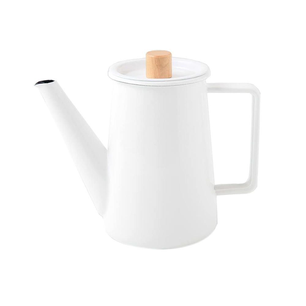 【日本FORMLADY】小泉誠 kaico日製琺瑯咖啡壺(1.1L) - 全聯全電商