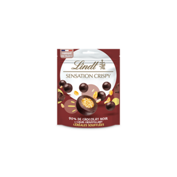 【Lindt】Lindt香脆穀物黑可可球140g(140g) - 全聯全電商