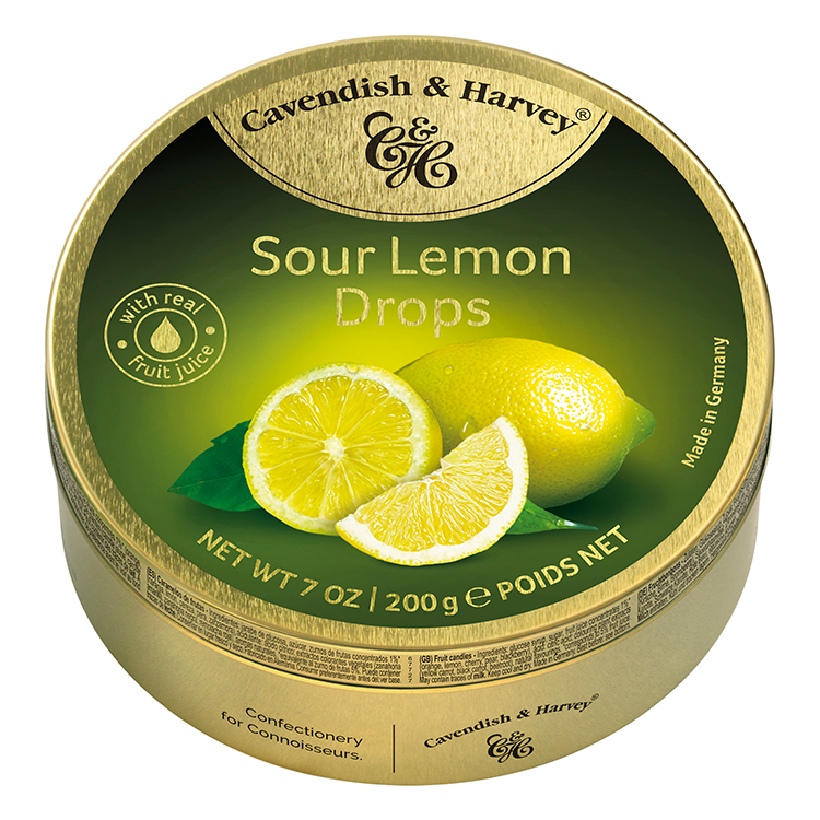 【卡恩迪許】卡恩迪許-酸檸檬糖 200g(200g/效期較短，效期依包裝標示) - 全聯全電商