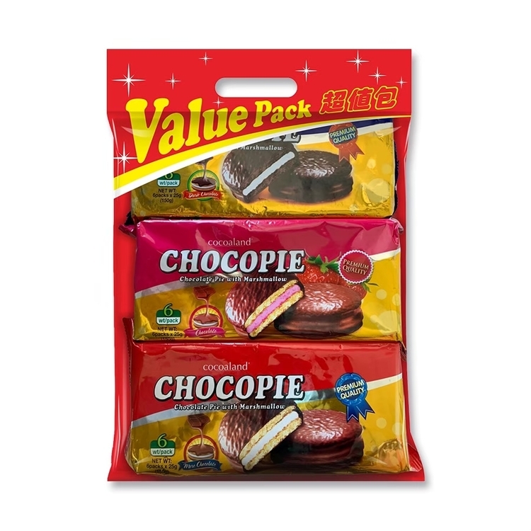 【Cocoaland】Cocoaland巧克力風味派超值包(450G/效期較短，效期依包裝標示) - 全聯全電商