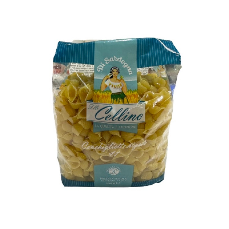 【義大利Cellino】義大利Cellino 條紋貝殼造型麵 500g(效期20260709) - 全聯線上購-隔日達平台