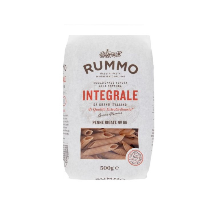 【義大利Rummo】全麥66號筆尖麵(500g) - 全聯全電商