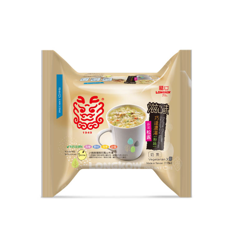 【龍口】滋味巧達濃湯粉絲(258g) - 全聯全電商