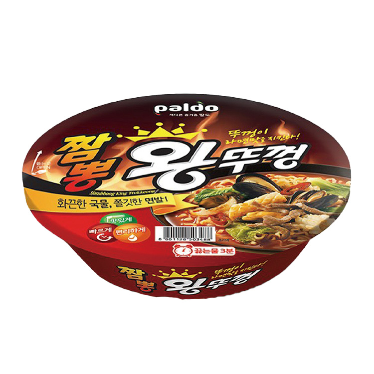 【Paldo】Paldo食麵王-炒碼海鮮口味(110公克/碗) - 全聯全電商