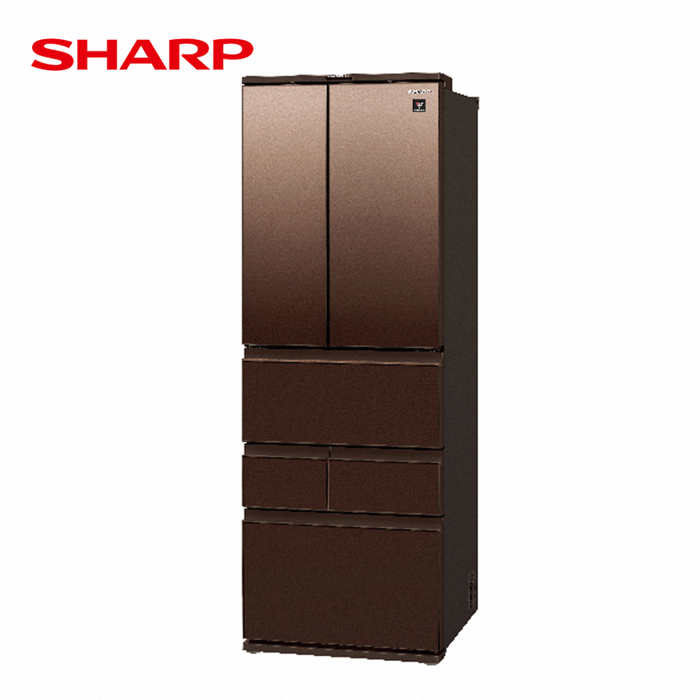 【SHARP 夏普】504公升自動除菌離子六門冰箱 璀璨棕(SJ-GK51AT-T) - 全聯全電商