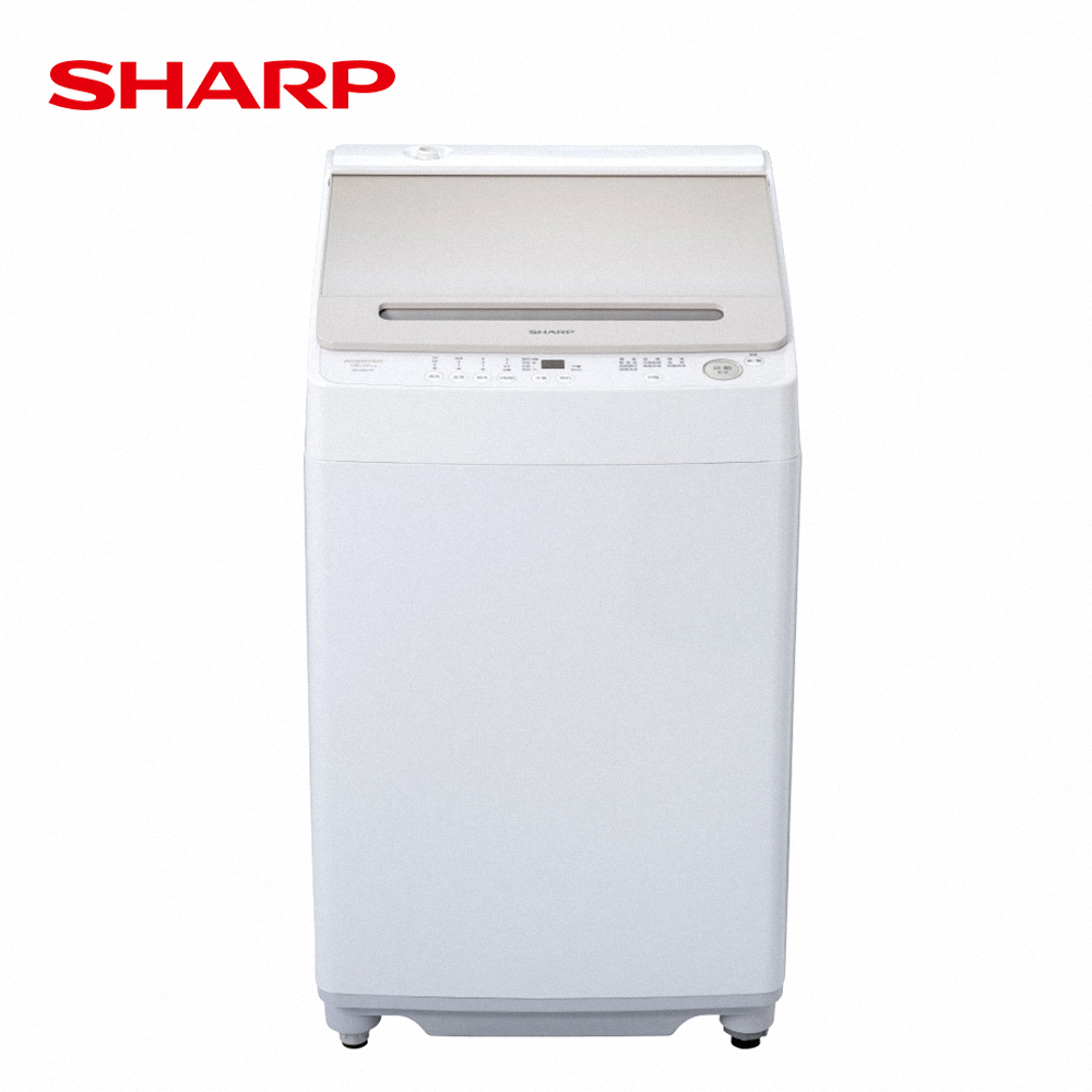 【SHARP 夏普】無孔槽變頻洗衣機12公斤(ES-ASG12T) - 全聯全電商