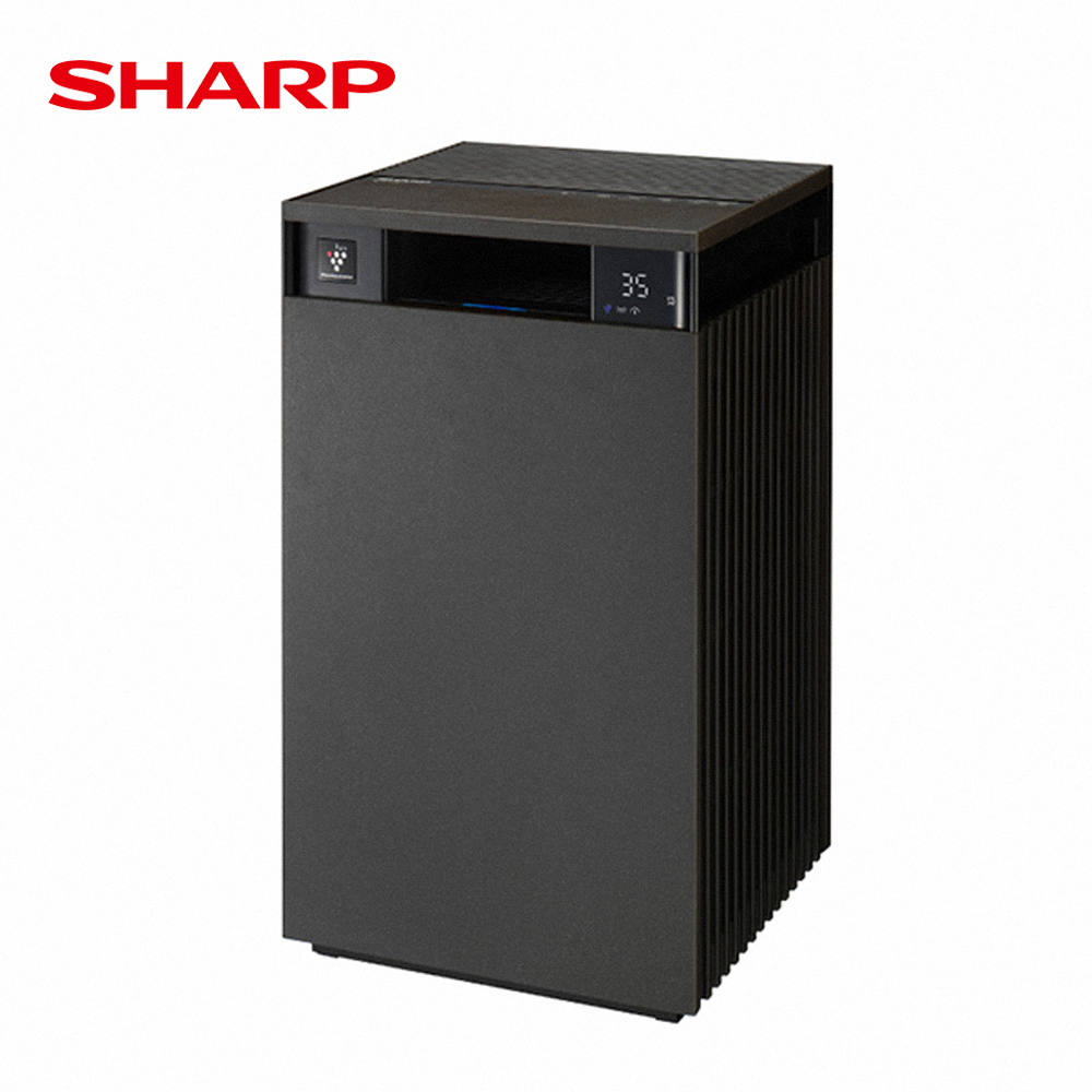 【SHARP 夏普】27坪 Purefit 空氣清淨機 檀木黑(FP-S90T-H) - 全聯全電商