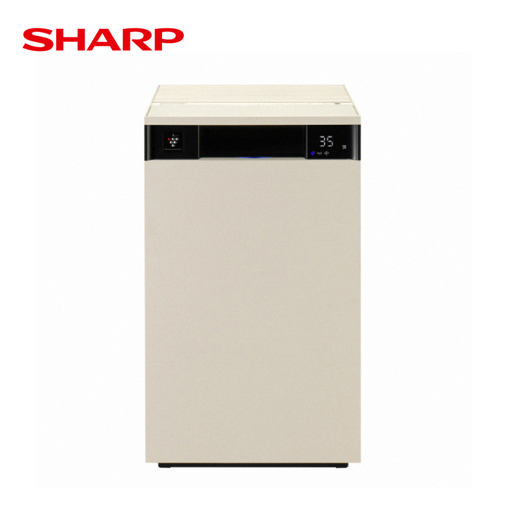 【SHARP 夏普】27坪 Purefit 空氣清淨機 奶油白(FP-S90T-W) - 全聯全電商